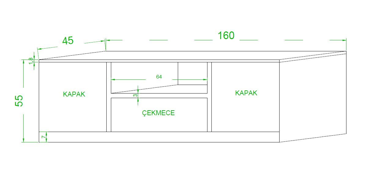 Ece Tv Ünitesi - ® Sırdaş Mobilya